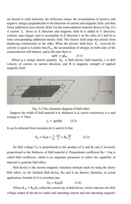 Solved 3. Measurement of Solenoidal Magnetic Field by Hall | Chegg.com