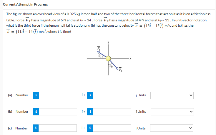 Solved Current Attempt in ﻿ProgressThe figure shows an | Chegg.com