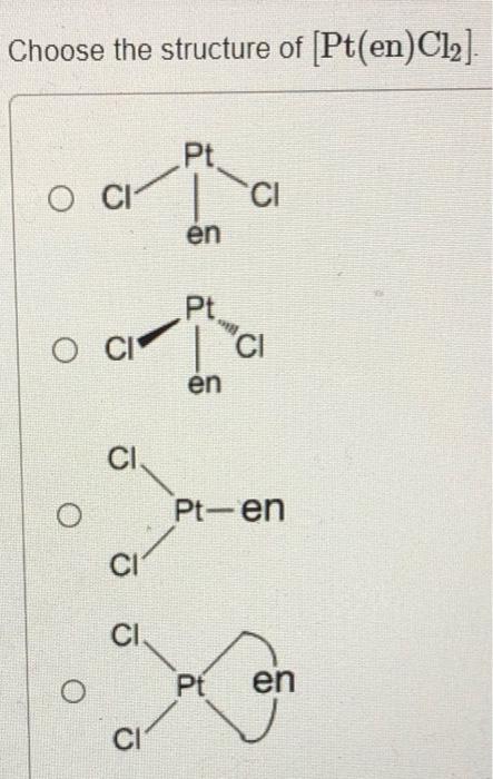 Solved Choose the structures of [Fe(CO)4Cl2]+. Check all | Chegg.com