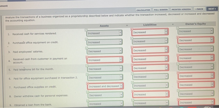 Solved ament CALCULATOR FULL SCREEN PRINTER VERSION BACK | Chegg.com