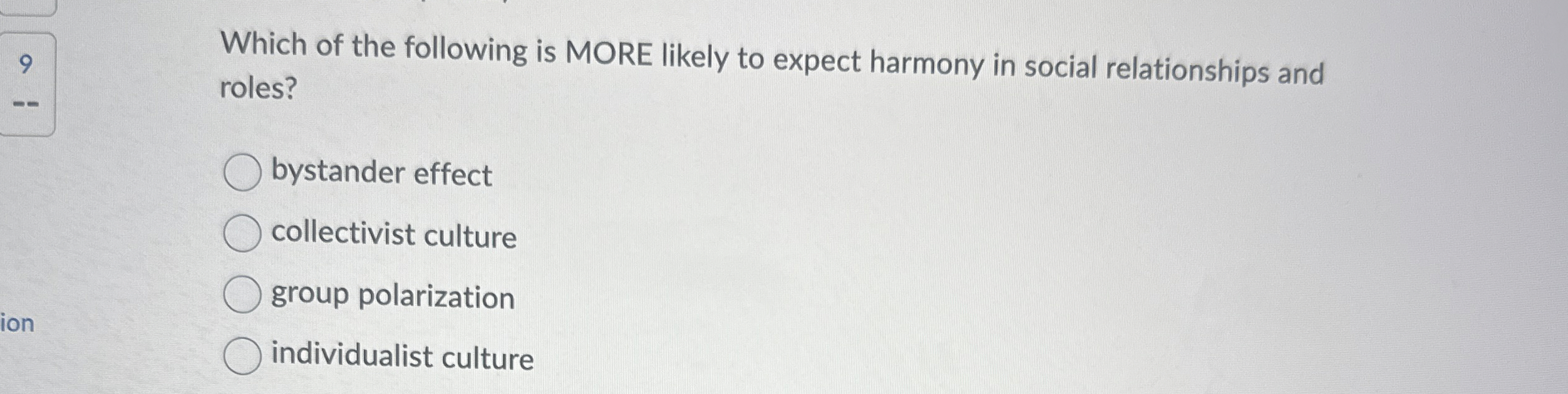 Solved Which of the following is MORE likely to expect | Chegg.com
