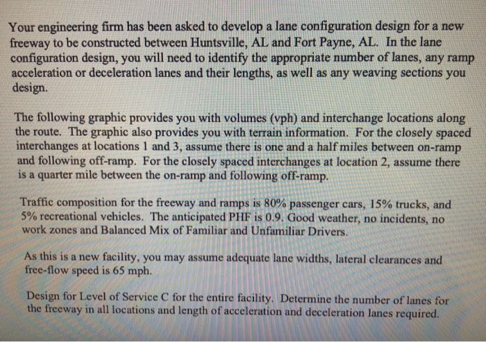 Your engineering firm has been asked to develop a | Chegg.com