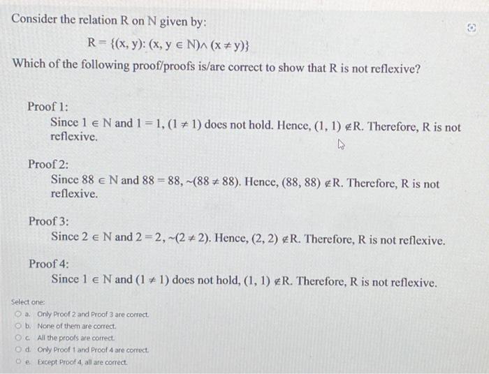 Solved \r\nConsider the relation \\( \\mathrm{R} \\) on \\( | Chegg.com Solved \r\nConsider the relation \\( \\mathrm{R} \\) on \\( | Chegg.com