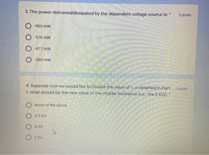 Solved Problem 3: Given the circuit below, + > 2 k22 AU 1. | Chegg.com