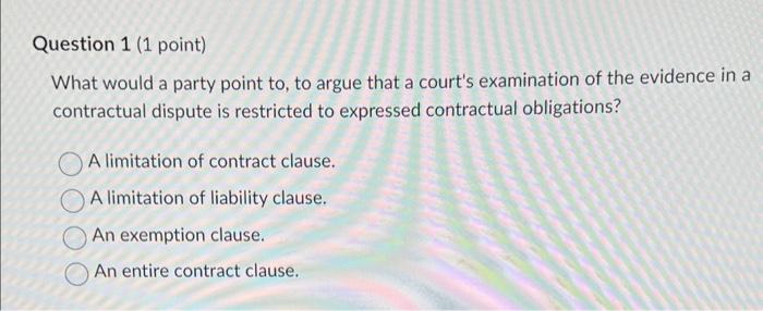 Solved What would a party point to, to argue that a court's | Chegg.com
