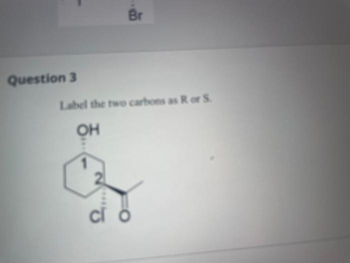 Solved Label the twe cartoces as R of S. | Chegg.com