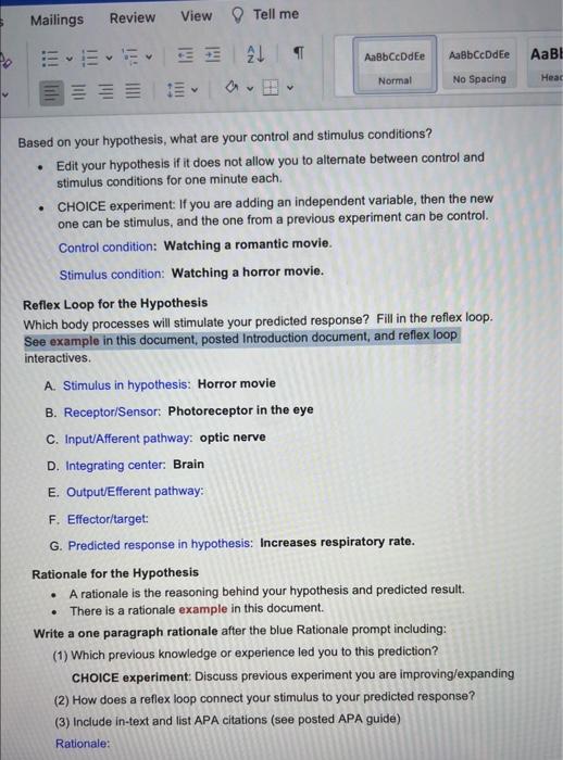 Solved can you please help me what is the Efferent pathway | Chegg.com