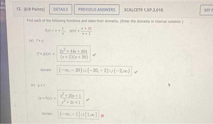 Solved 3. (0/2 points) DETAILS PREVIOUS ANSWERS SCALCET9 | Chegg.com