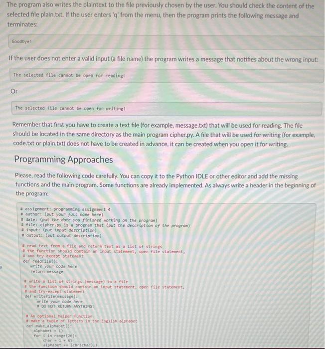 Solved PA 4. Caesar Cipher Topics 1. Data Collections: | Chegg.com
