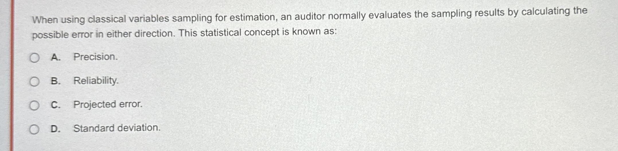 Solved When using classical variables sampling for | Chegg.com