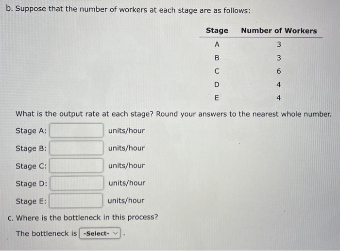 Solved The production process shown below consists of five | Chegg.com
