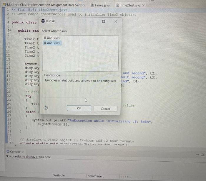 Solved trying to run a downloaded program and im getting | Chegg.com