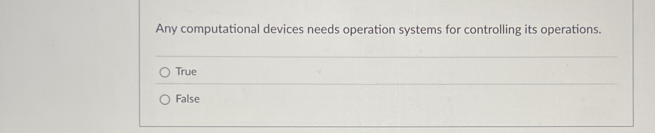 Solved Any computational devices needs operation systems for | Chegg.com
