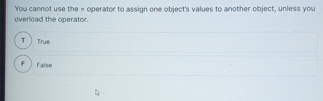 Solved You Cannot Use The operator To Assign One Object S