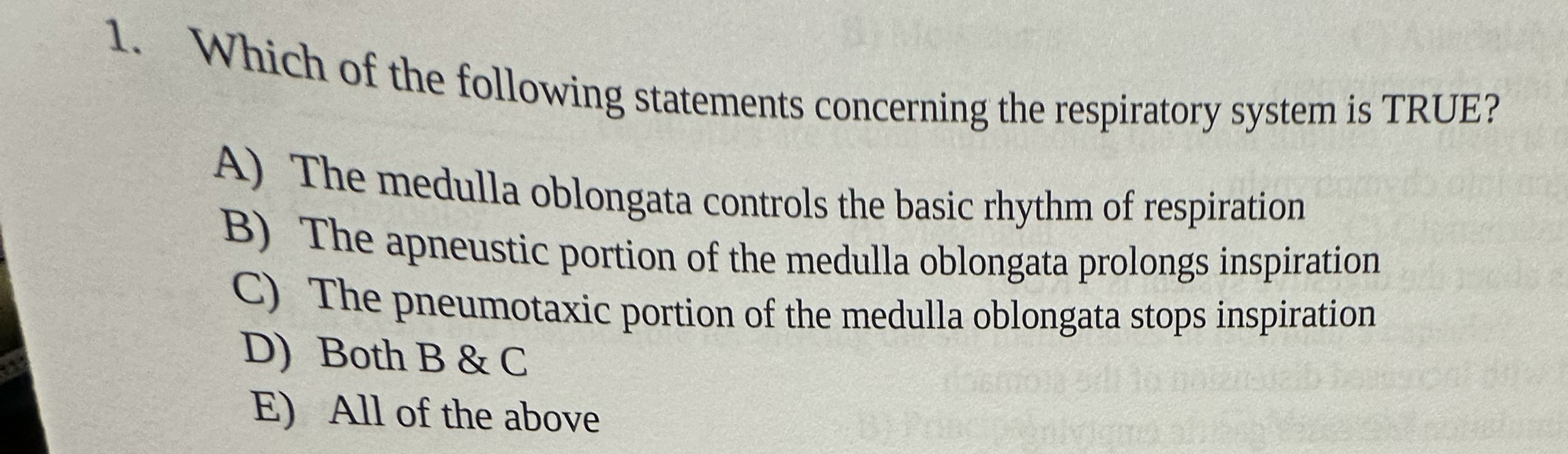 Solved Which of the following statements concerning the | Chegg.com