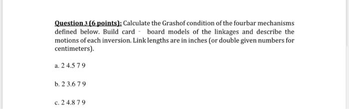 Solved Question 3 (6 points): Calculate the Grashof | Chegg.com
