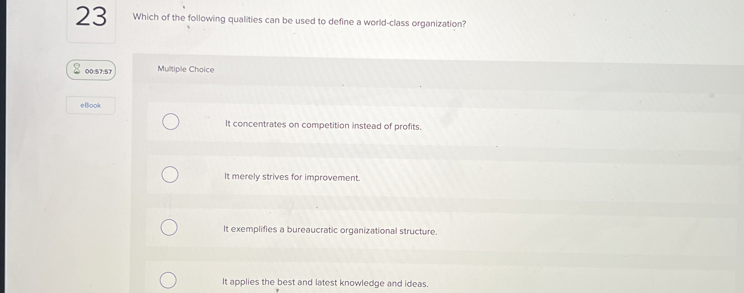 Solved 23Which of the following qualities can be used to | Chegg.com