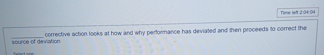Solved q, ﻿corrective action looks at how and why | Chegg.com