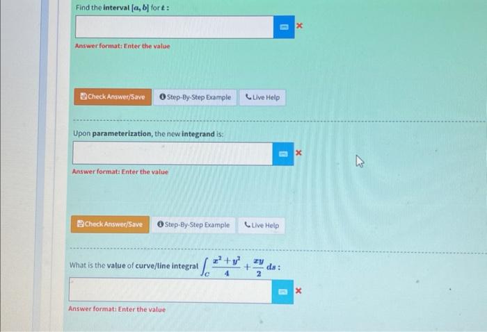 Solved If t is the parameter, then parameterize x : Answer | Chegg.com