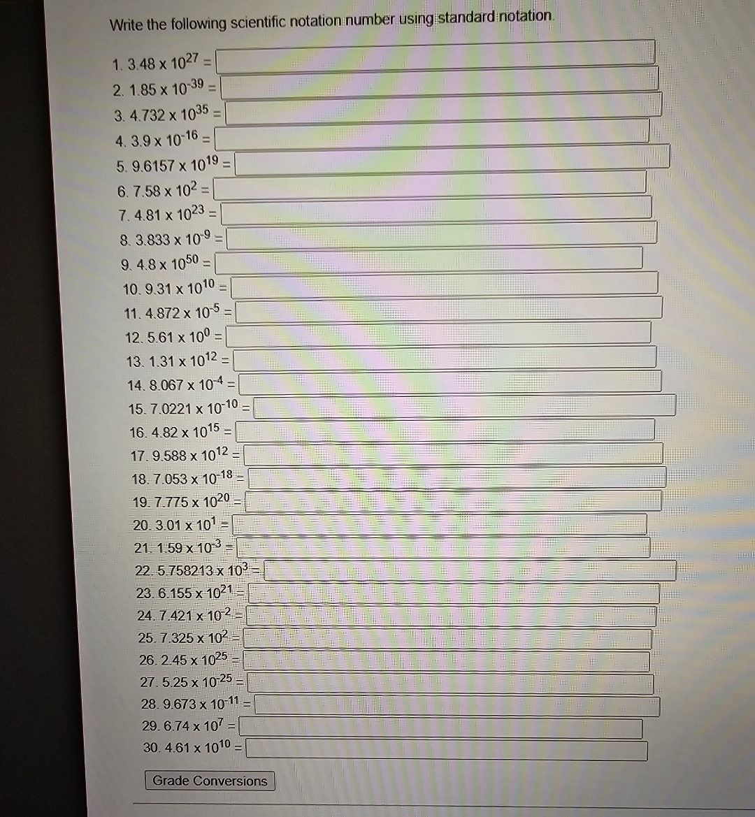 Solved Write the following scientific notation number using | Chegg.com