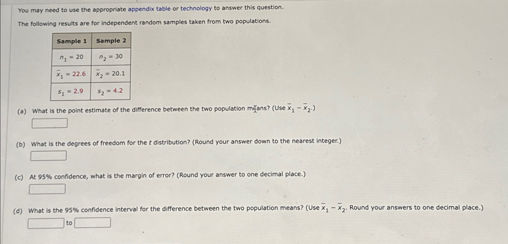 Solved You may need to use the appropriate appendix table or | Chegg.com