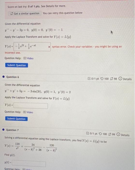 Solved f(t) Question 15 Use the table of Laplace transforms | Chegg.com