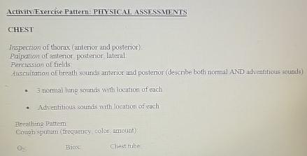 Solved Activity/Exercise Pattern: PHYSICAI | Chegg.com