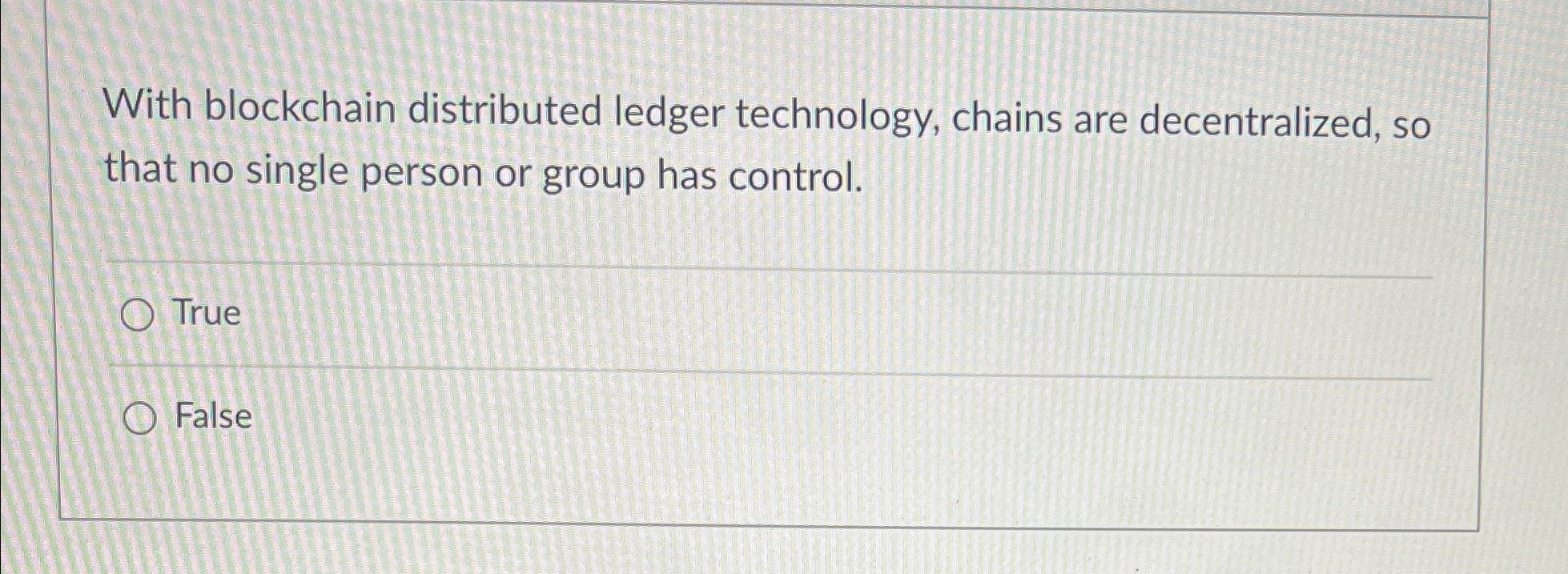 Solved With blockchain distributed ledger technology, chains | Chegg.com