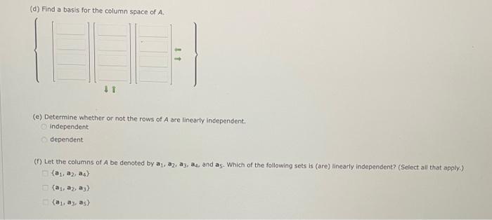 Solved Use the fact that matrices A and B are | Chegg.com