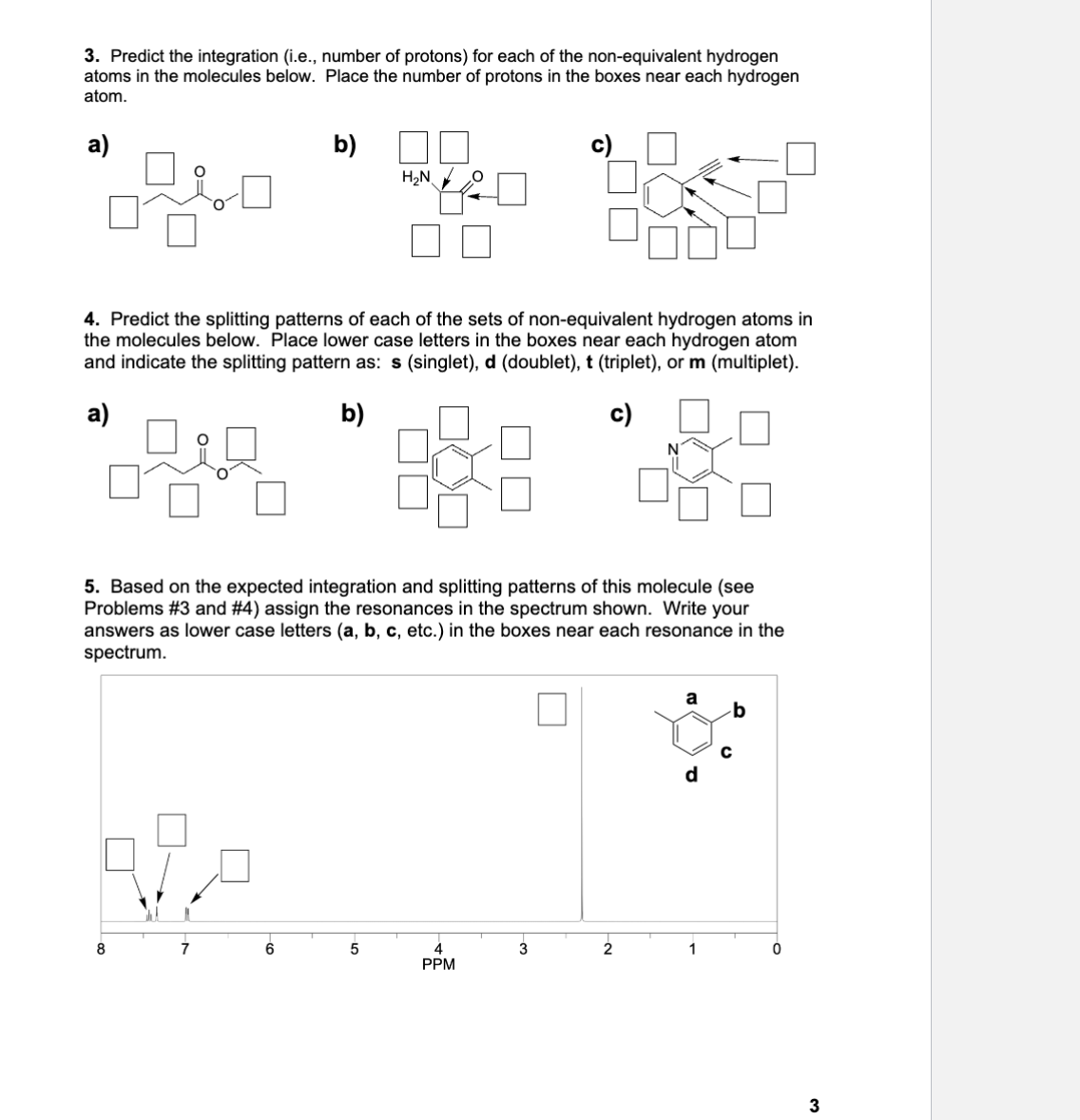 Solved 3. ﻿Predict the integration (i.e., ﻿number of | Chegg.com