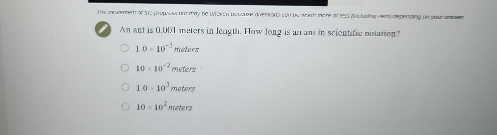Solved The movement of the progress bar may be uneven | Chegg.com