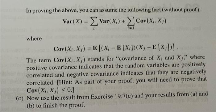Solved High-probability lower bound on number of balls in | Chegg.com