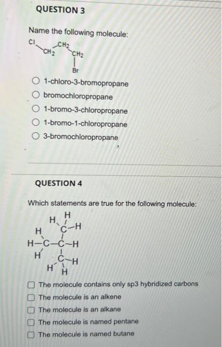 Solved Name the following molecule: 3-methylhexane | Chegg.com