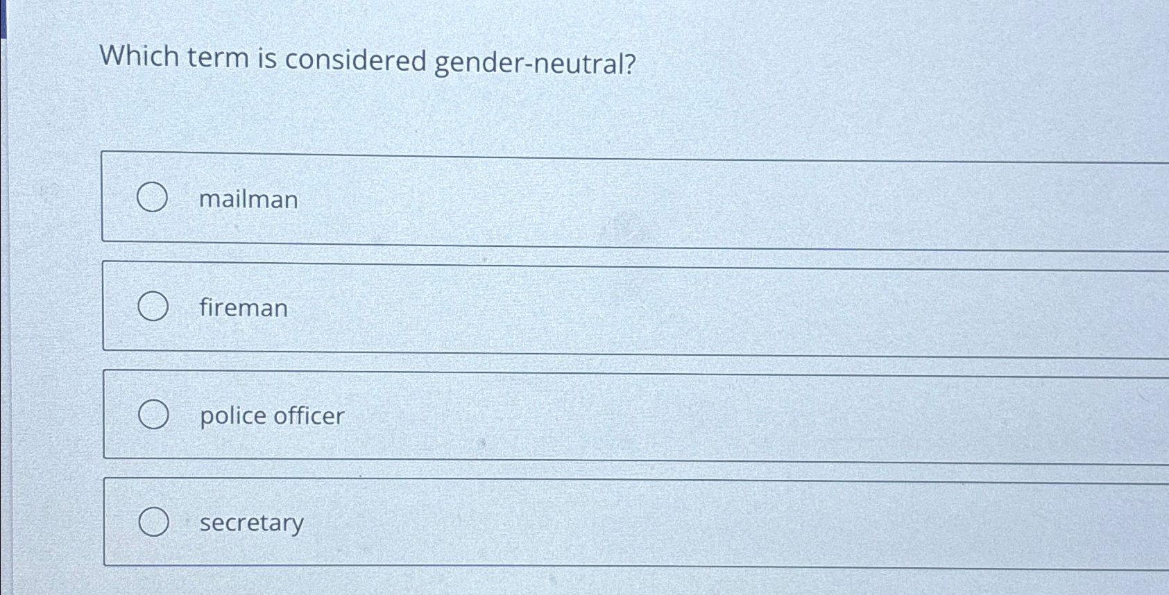 Solved Which term is considered | Chegg.com