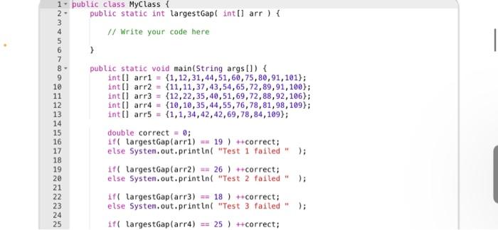 Solved no break statements and the starter code is given all | Chegg.com