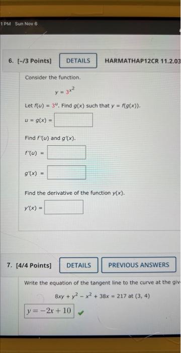 Solved Consider the following function. y=(ln(x))5 Let | Chegg.com