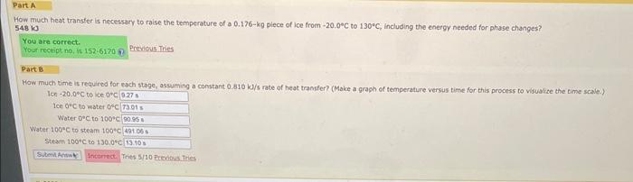 Solved How much heat transfer is necessary to raise the | Chegg.com