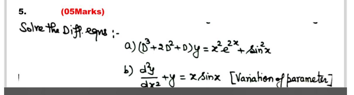Solved Solve the Diff | Chegg.com