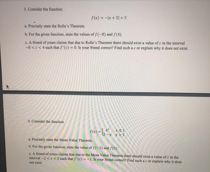 Solved 3. Consider the function f(x) = -1x + 2+ 3 a. | Chegg.com