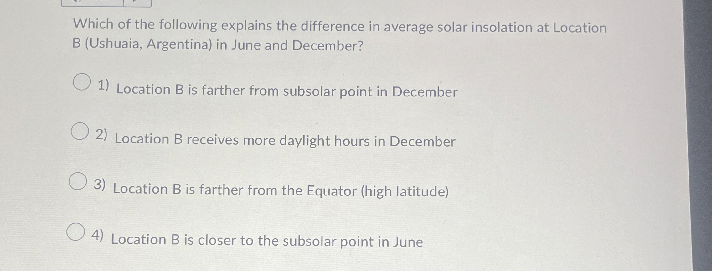 Solved Which of the following explains the difference in | Chegg.com