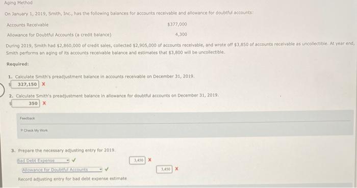 Solved Cornerstone Exercise 5-26 (Algorithmic) Write-att of | Chegg.com