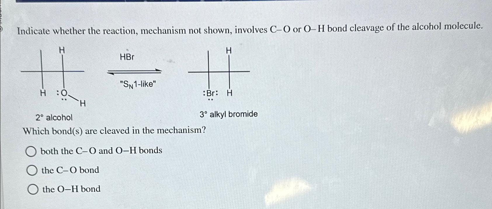 Solved Indicate whether the reaction, mechanism not shown, | Chegg.com
