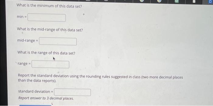 Solved Use Excel to find the requested measures of center | Chegg.com