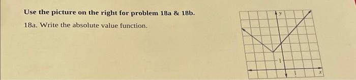 Solved Use the picture on the right for problem 18a & 18b. | Chegg.com