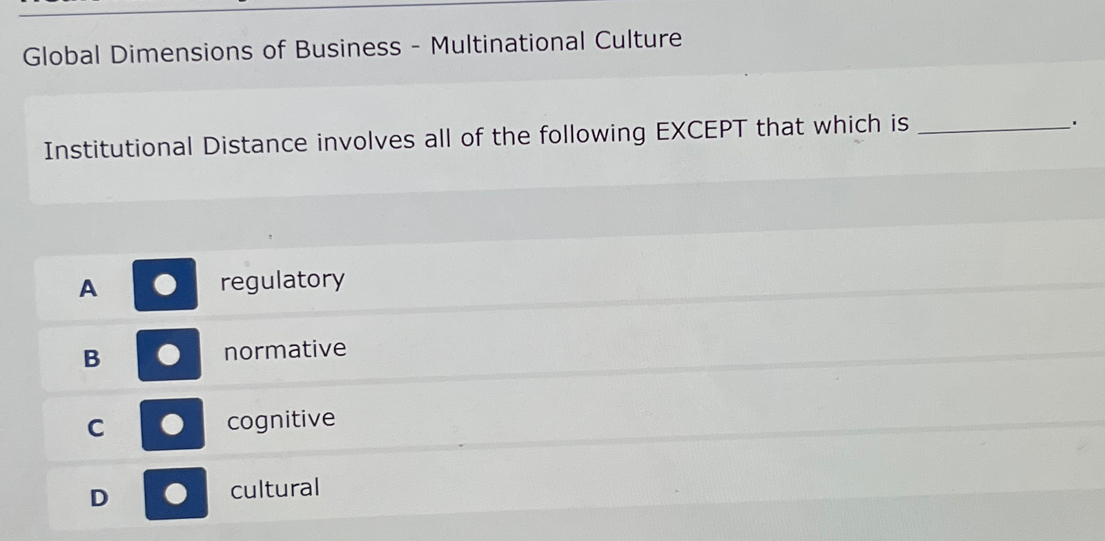 Solved Global Dimensions of Business - ﻿Multinational | Chegg.com