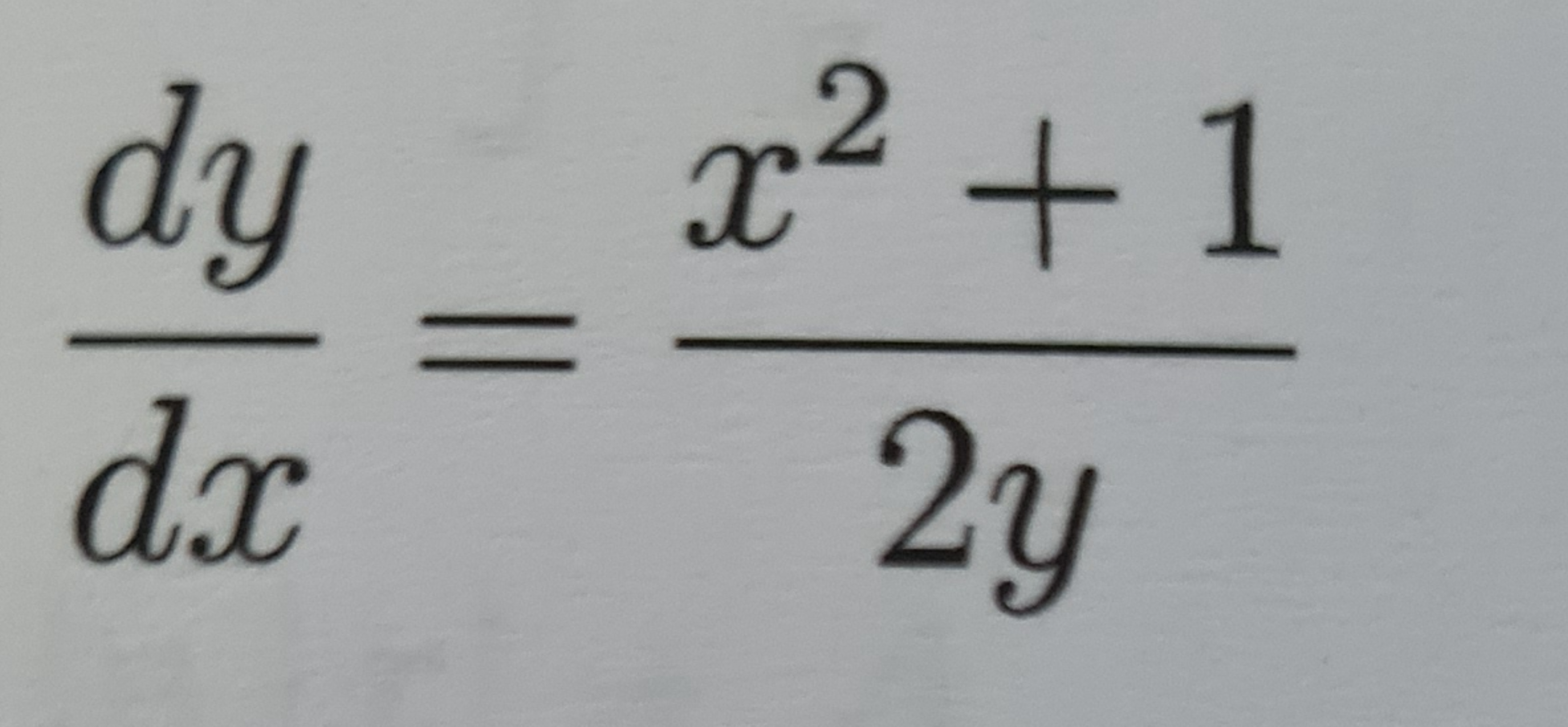 Solved dydx=x2+12y ﻿ Solve The following differential | Chegg.com
