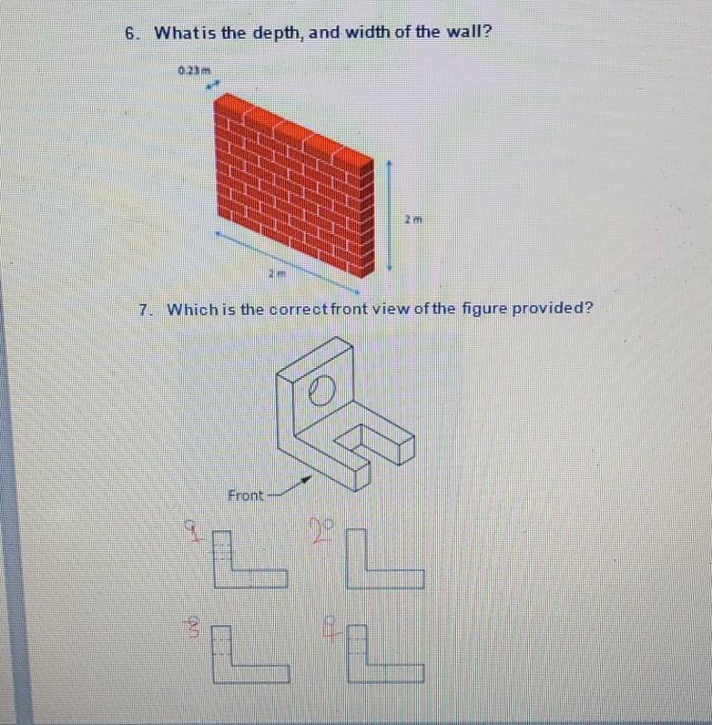 Solved (8) Q1-Using the line type definitions, match each | Chegg.com