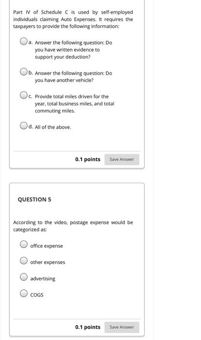 Solved QUESTION 1 The principal business or professional | Chegg.com