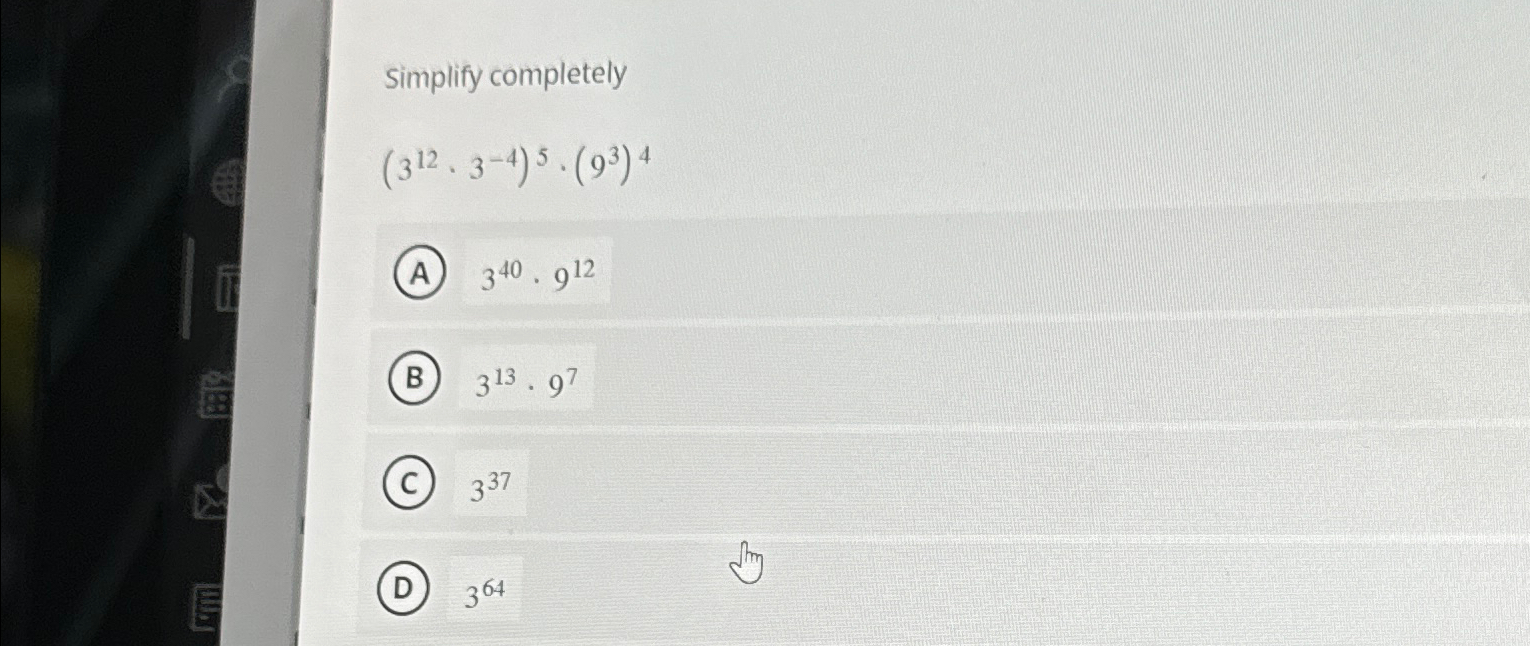 Solved Simplify | Chegg.com