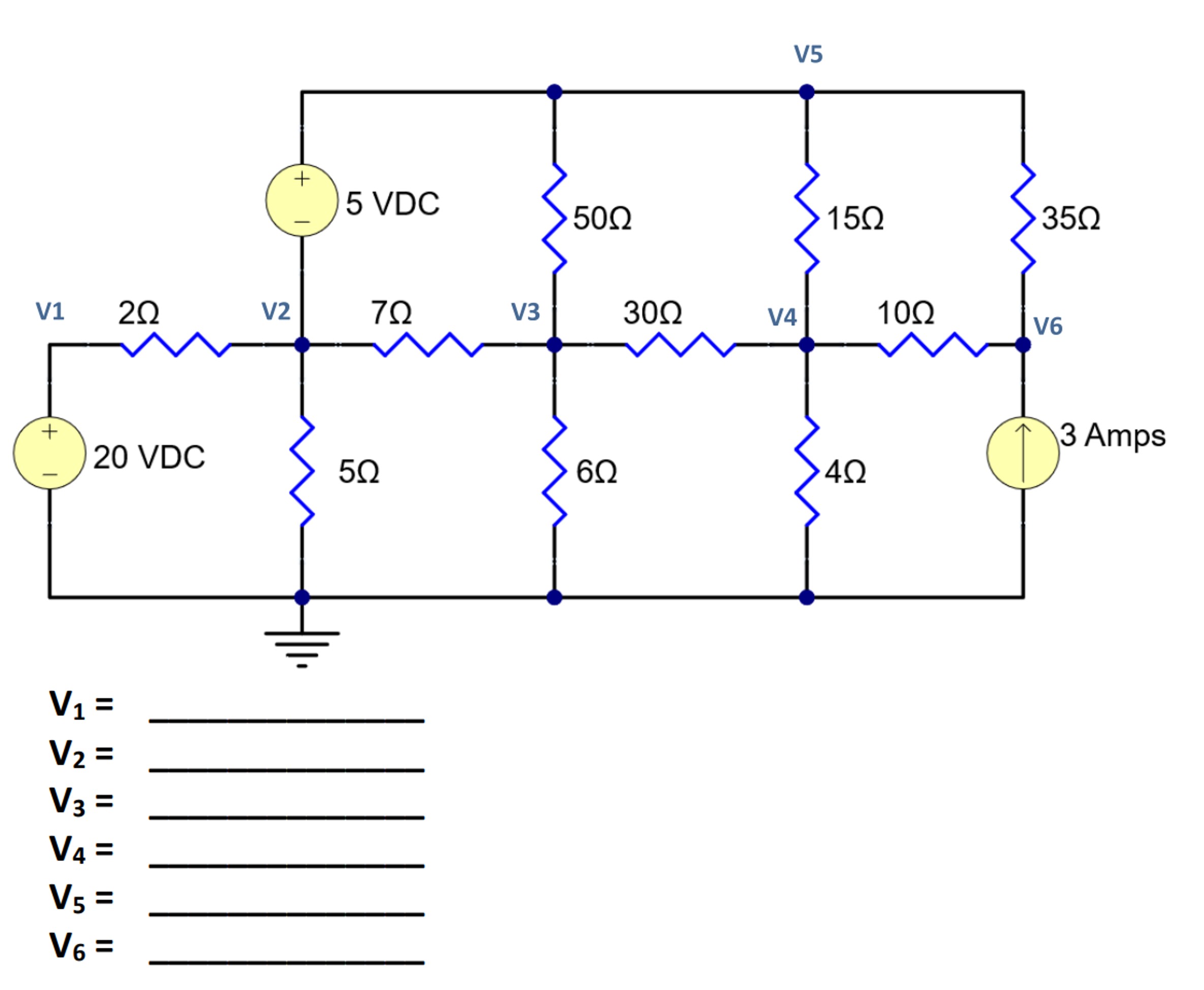 Solved need help on solving this question by using nodal | Chegg.com